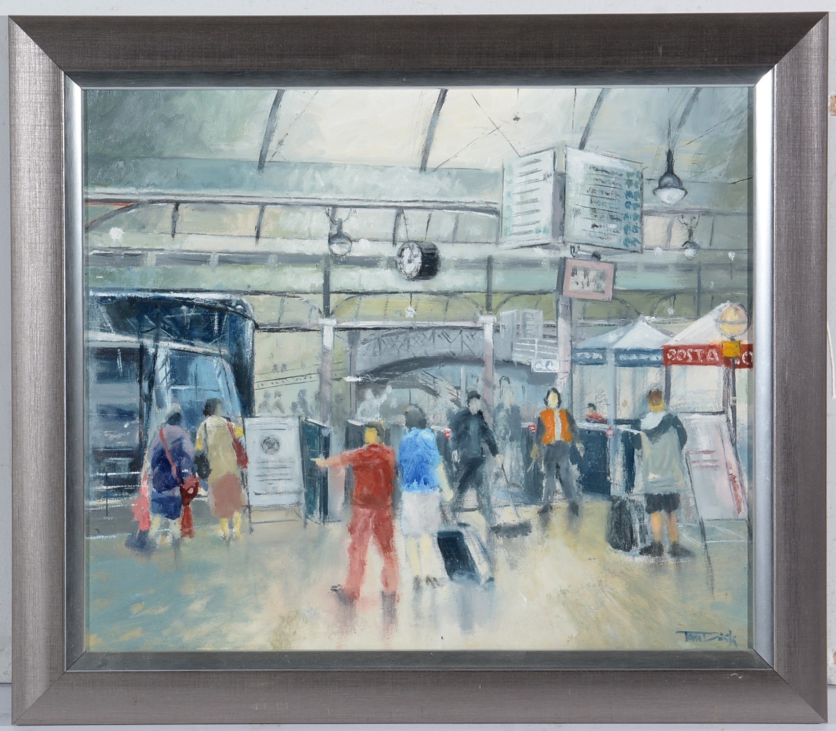 Tom Dack | Inside the Central Station - Newcastle | MutualArt