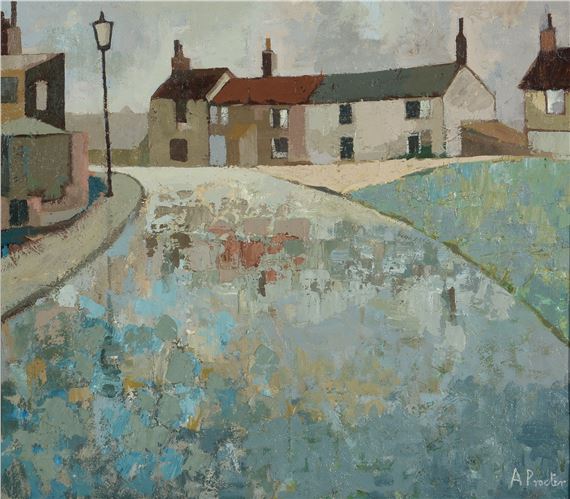 Anthony Procter | Rainy Day at Haworth | MutualArt