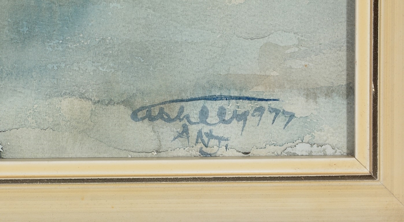 Ashley Jackson | Yorkshire Moorland with Cloud-Scudded Sky (1977 ...