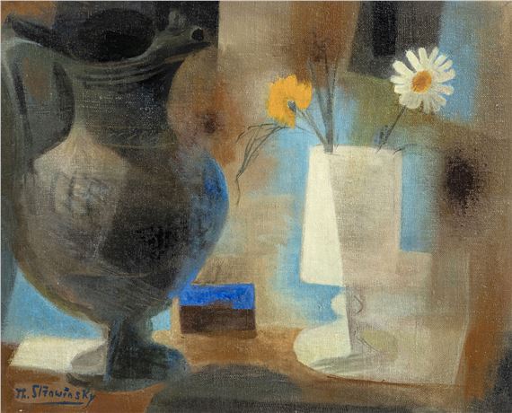 Theodore Stravinsky | Nature morte à la marguerite | MutualArt