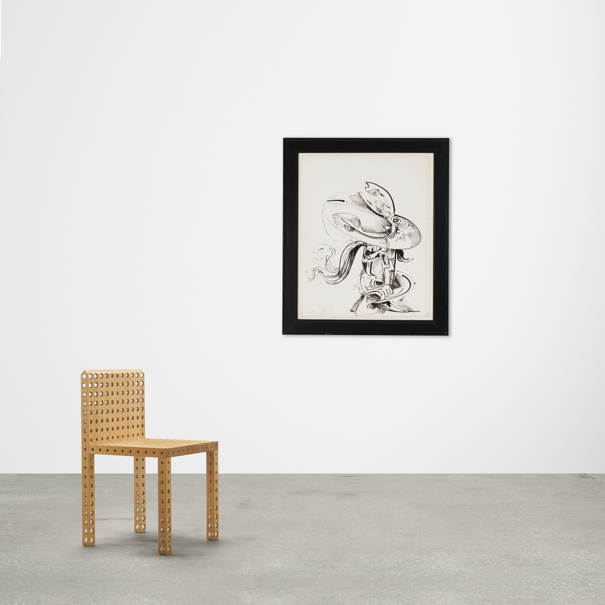Kurt Seligmann | Untitled Surrealist Study (1952) | MutualArt