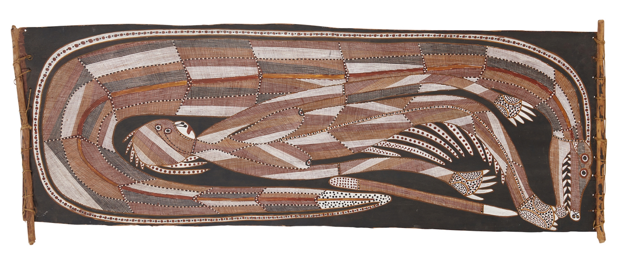 Ivan Namirrkki | Ngalyod the Rainbow Serpent and Yawk Yawk (1991 ...