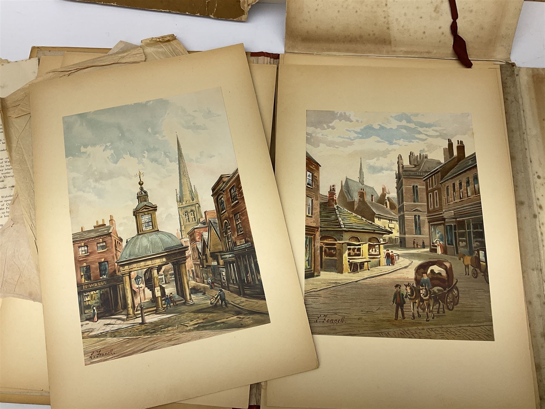 Louisa Fennell | Three limited edition folders of unframed Views of ...