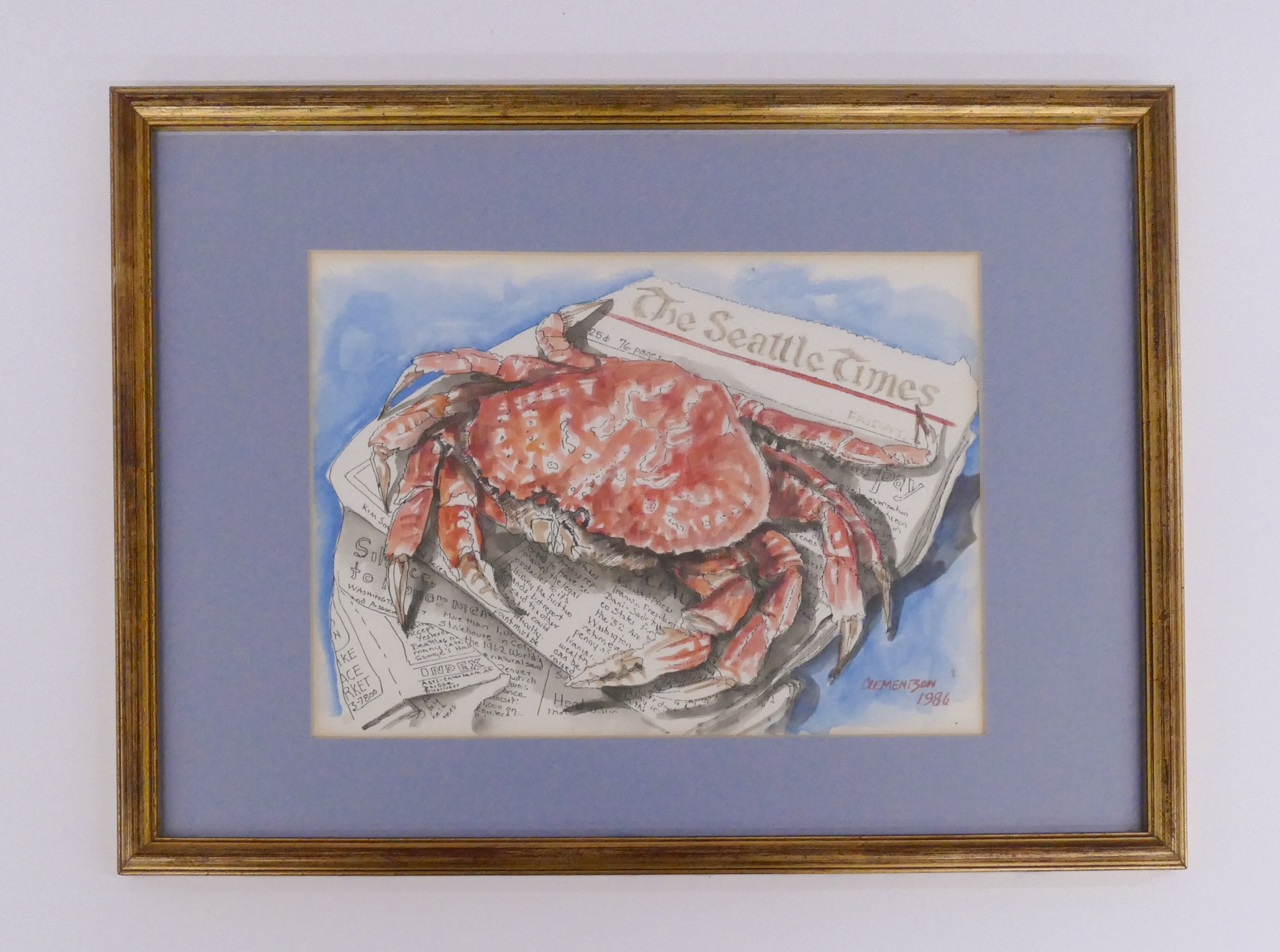 Sarah Clementson Yaeger | Sarah Clementson Yaeger 'Fresh Crab (Seattle ...