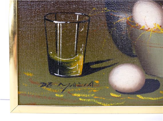 Violette de Mazia | Violet De Mazia Still Life with Eggs & Gourds ...