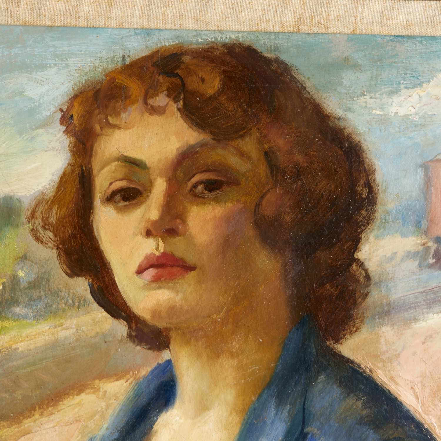 George Kenneth Hartwell | Portrait of a Young Woman | MutualArt