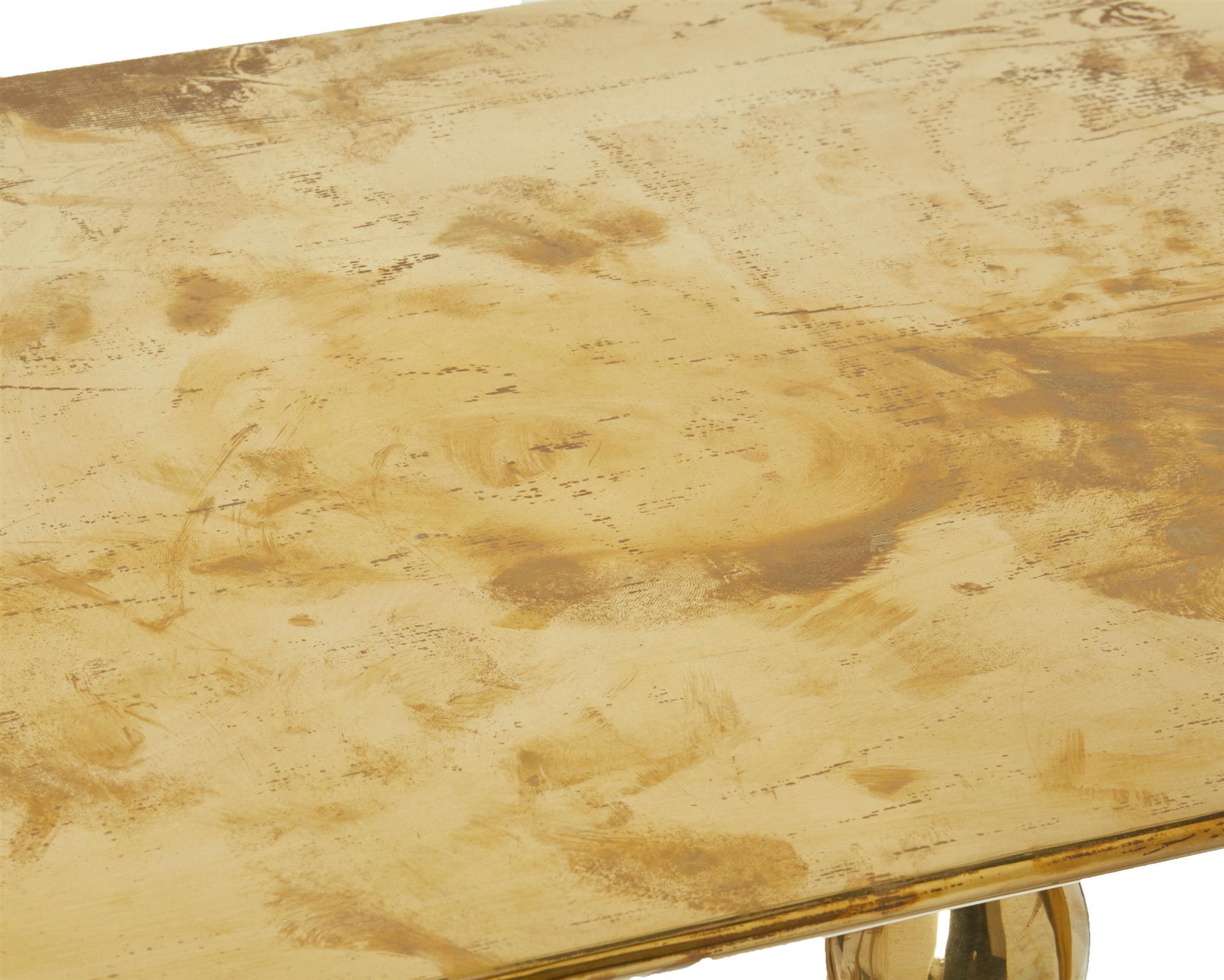 Martyn Lawrence Bullard | Dripping Brass Console Table (2017) | MutualArt