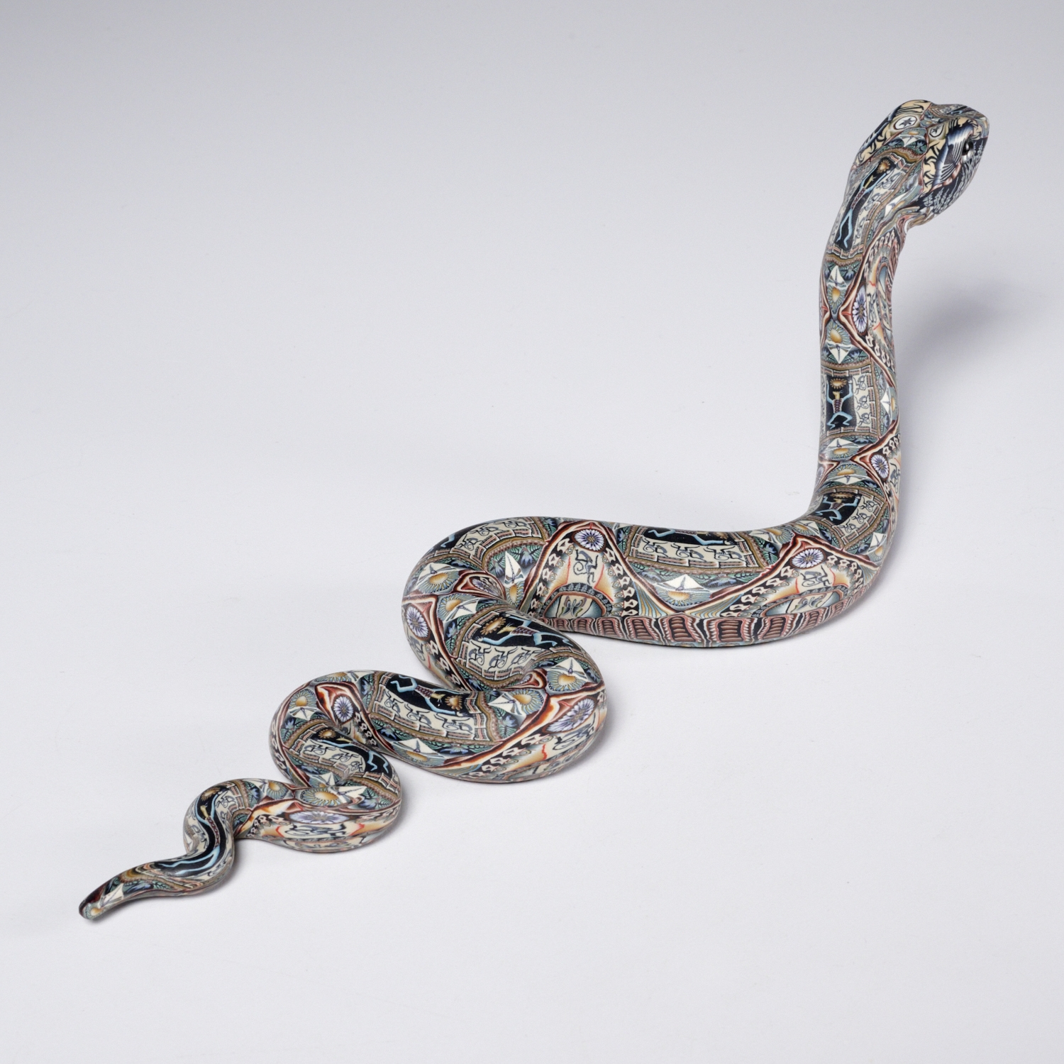 Jon Stuart Anderson | Jon Stuart Anderson polymer clay snake | MutualArt