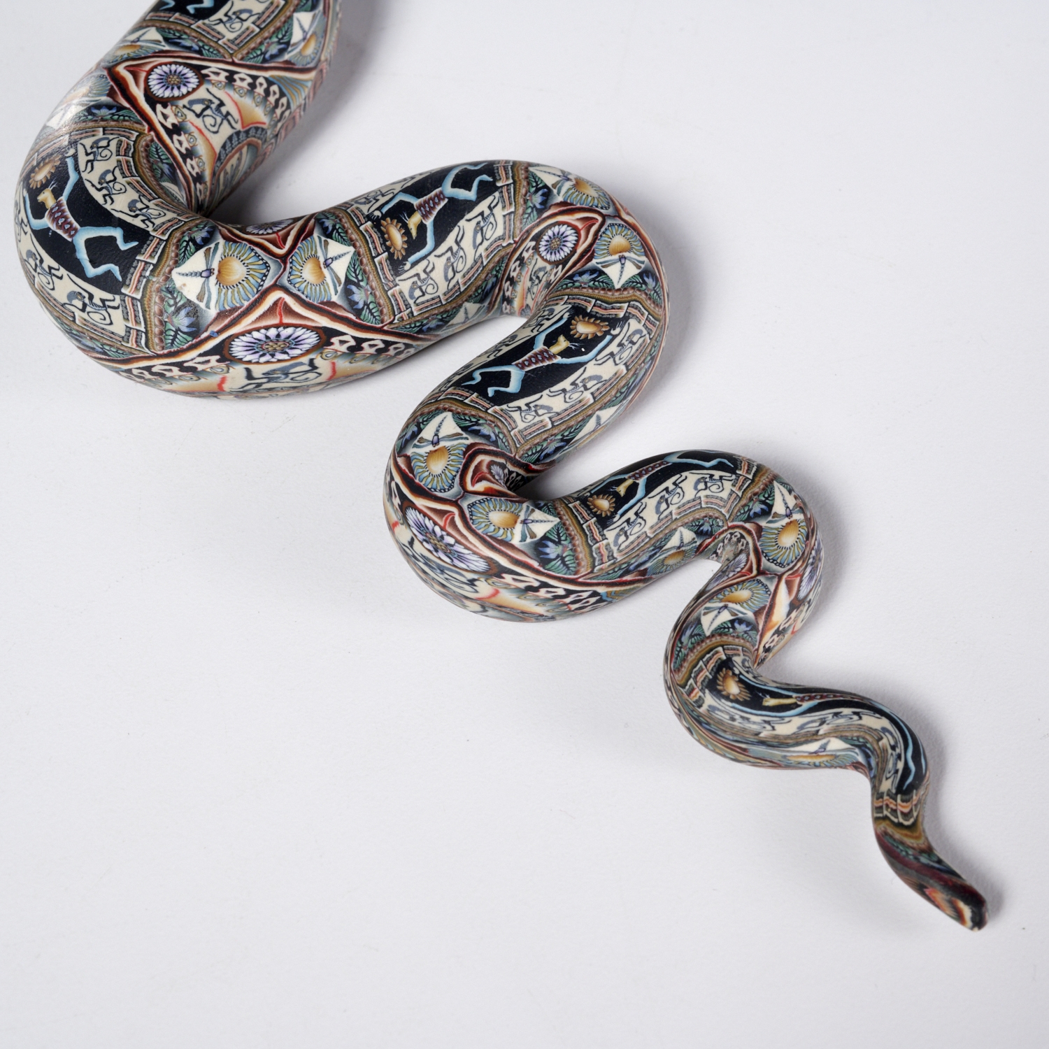 Jon Stuart Anderson | Jon Stuart Anderson polymer clay snake | MutualArt