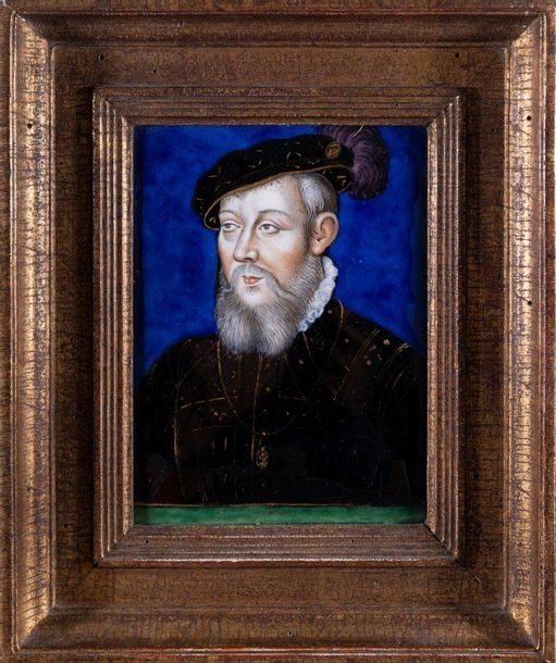 Leonard Limosin | representing a gentleman in bust turned of three ...