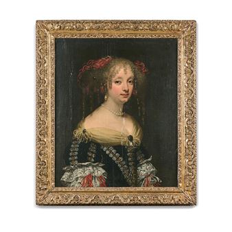 Jacob Ferdinand Voet | Portrait of Ortensia Mancini | MutualArt
