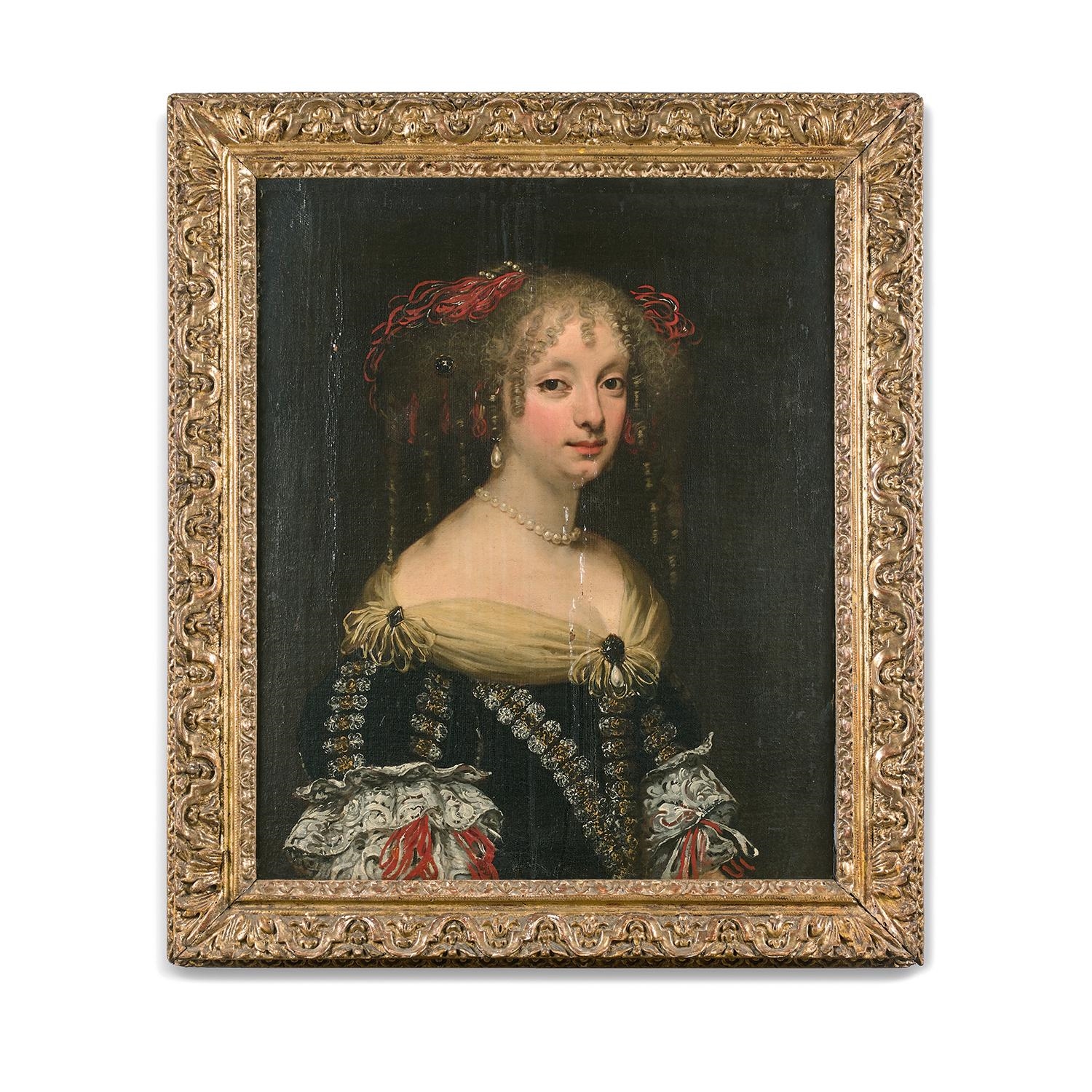 Jacob Ferdinand Voet | Portrait of Ortensia Mancini | MutualArt