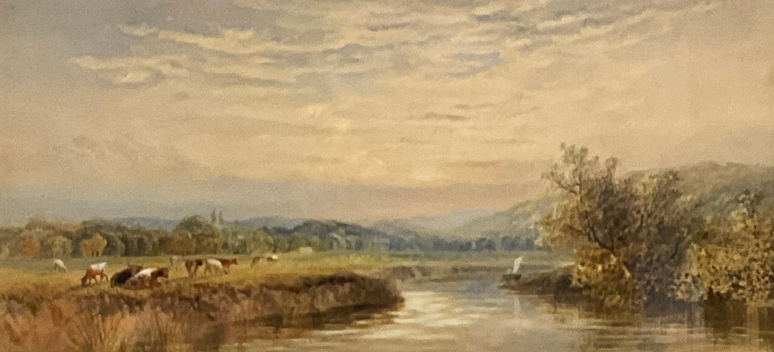 C. Pearson | On the Thames near Waingrave | MutualArt