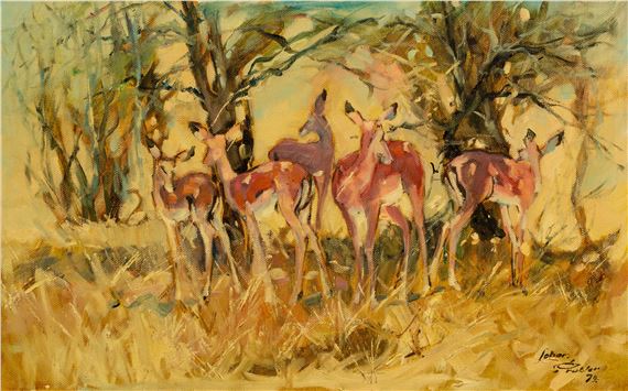 Johan Grobler | Impala (74) | MutualArt