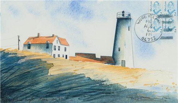 Philip Blythe | WOOD ISLAND LIGHTHOUSE | MutualArt