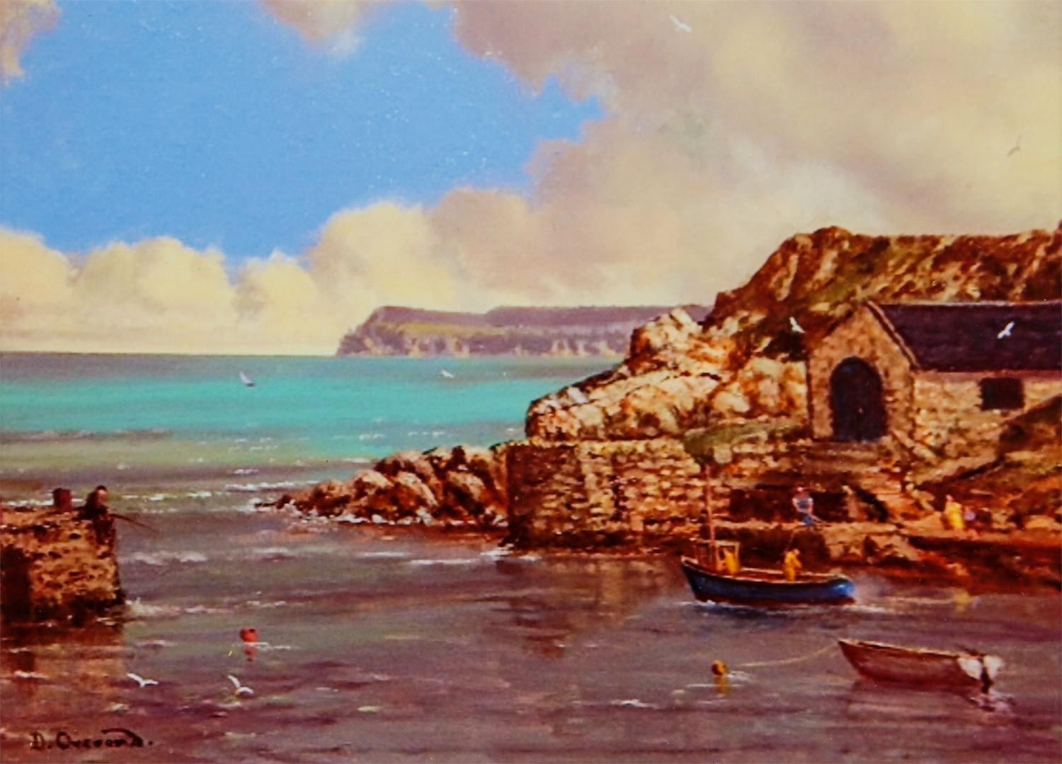 David Overend | BALLINTOY HARBOUR | MutualArt