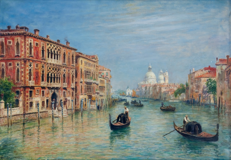 Frans Wilhelm Odelmark | Grand Kanal Venedig | MutualArt