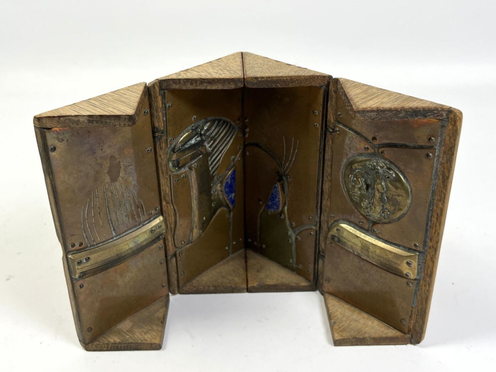 Charles Pebworth | Four panels riveted to a folding box | MutualArt