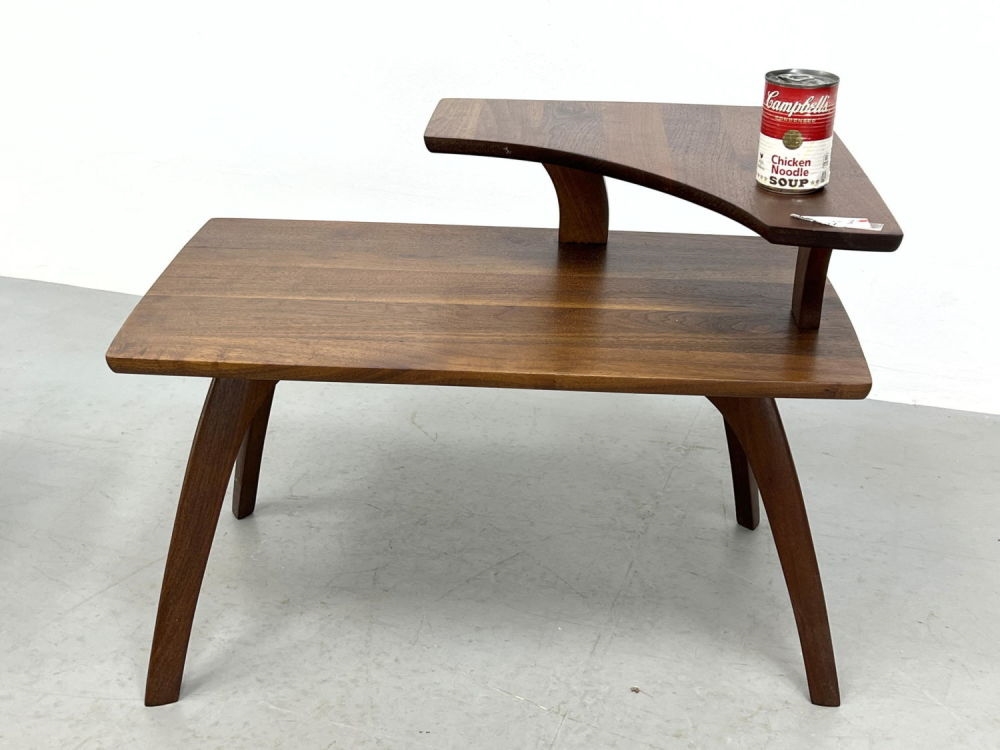 Carl Bissman | 3 pc Walnut Tables | MutualArt