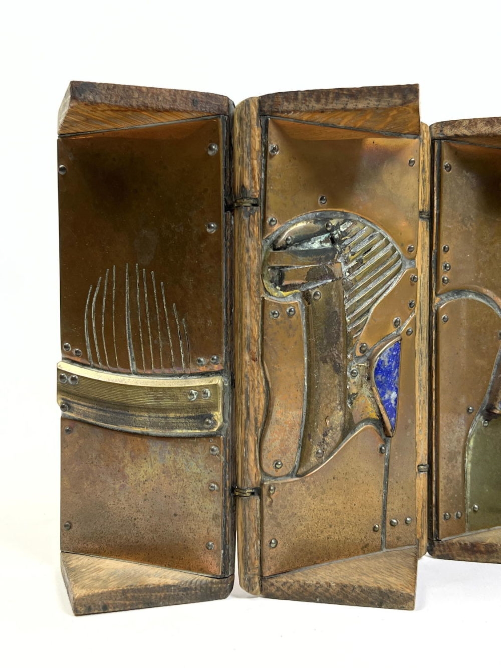 Charles Pebworth | Four panels riveted to a folding box | MutualArt