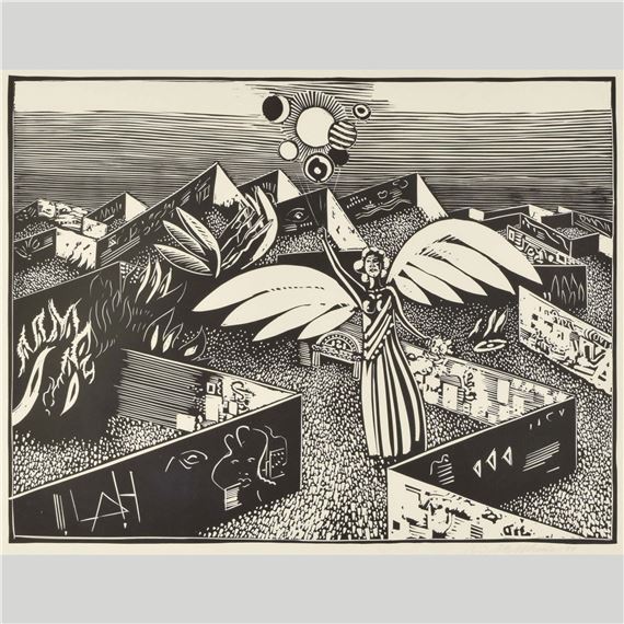 Wolfgang Mattheuer | Labyrinth (1994) | MutualArt