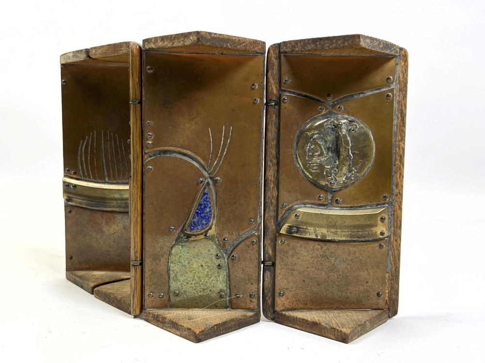 Charles Pebworth | Four panels riveted to a folding box | MutualArt