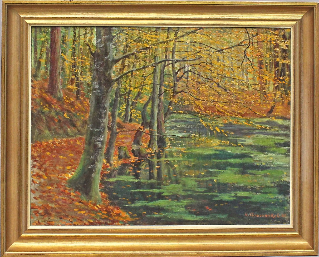 Rudolf Grassnickel | Waldstück im Herbst | MutualArt