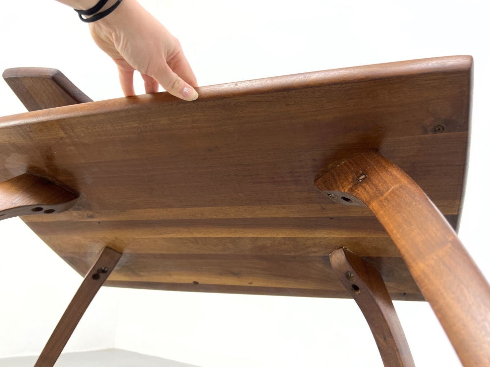 Carl Bissman | 3 pc Walnut Tables | MutualArt