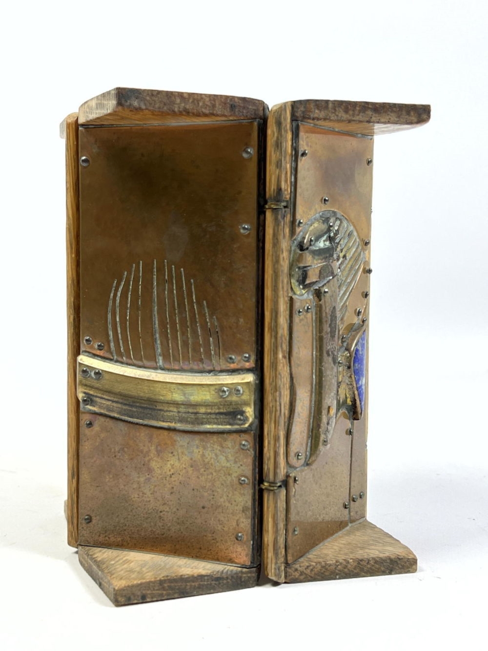 Charles Pebworth | Four panels riveted to a folding box | MutualArt