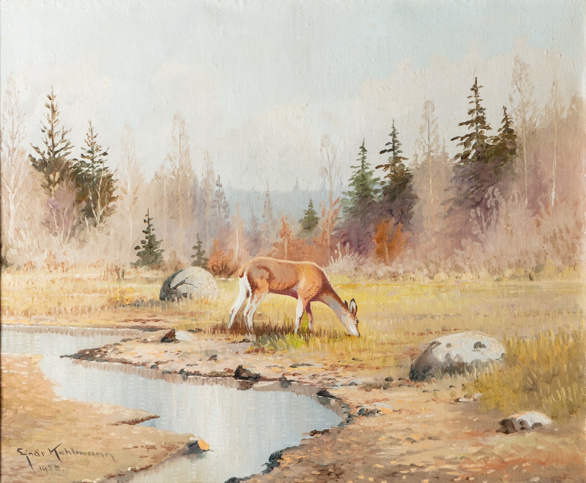 Ejnar Kohlmann | Wood grouse | MutualArt