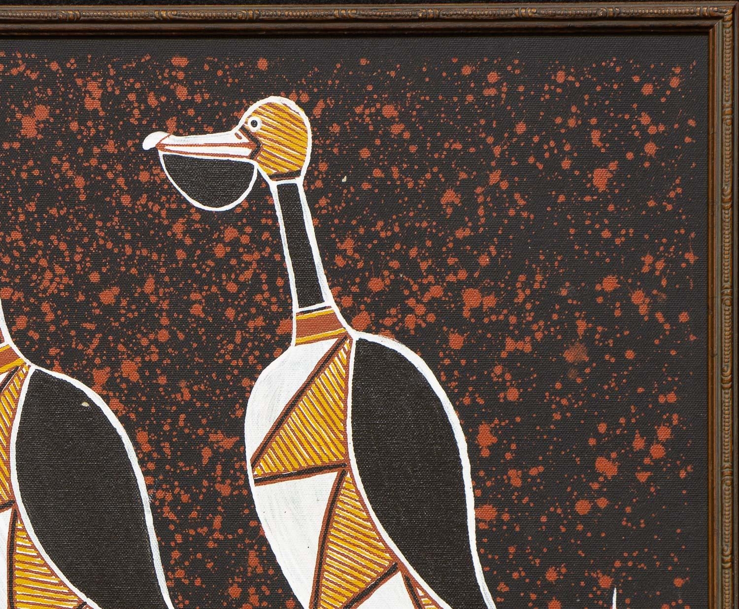 Graham Badari | Brolgas (2019) | MutualArt