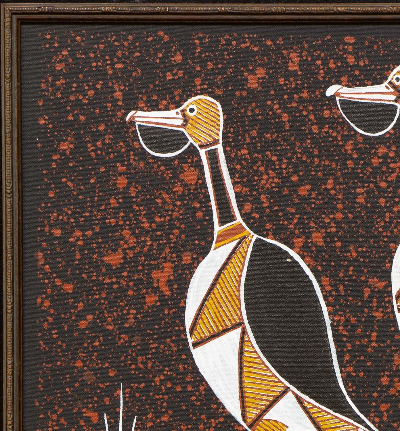 Graham Badari | Brolgas (2019) | MutualArt