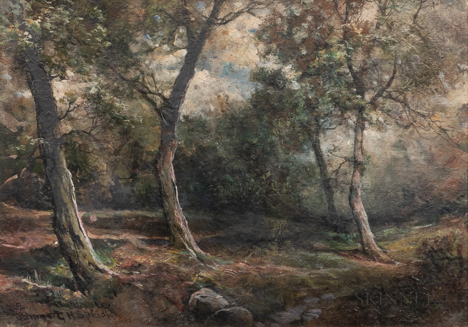 James G.H. Spindler | The Edge of the Forest (1912) | MutualArt