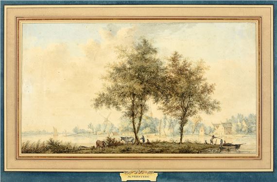 Michiel Versteeg | Dutch fluvial landscape (19) | MutualArt