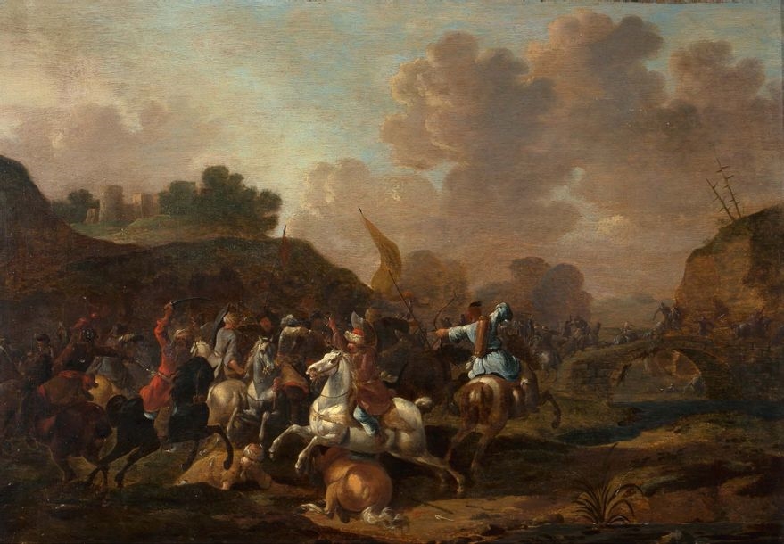 Simon Douw | Battle scene | MutualArt