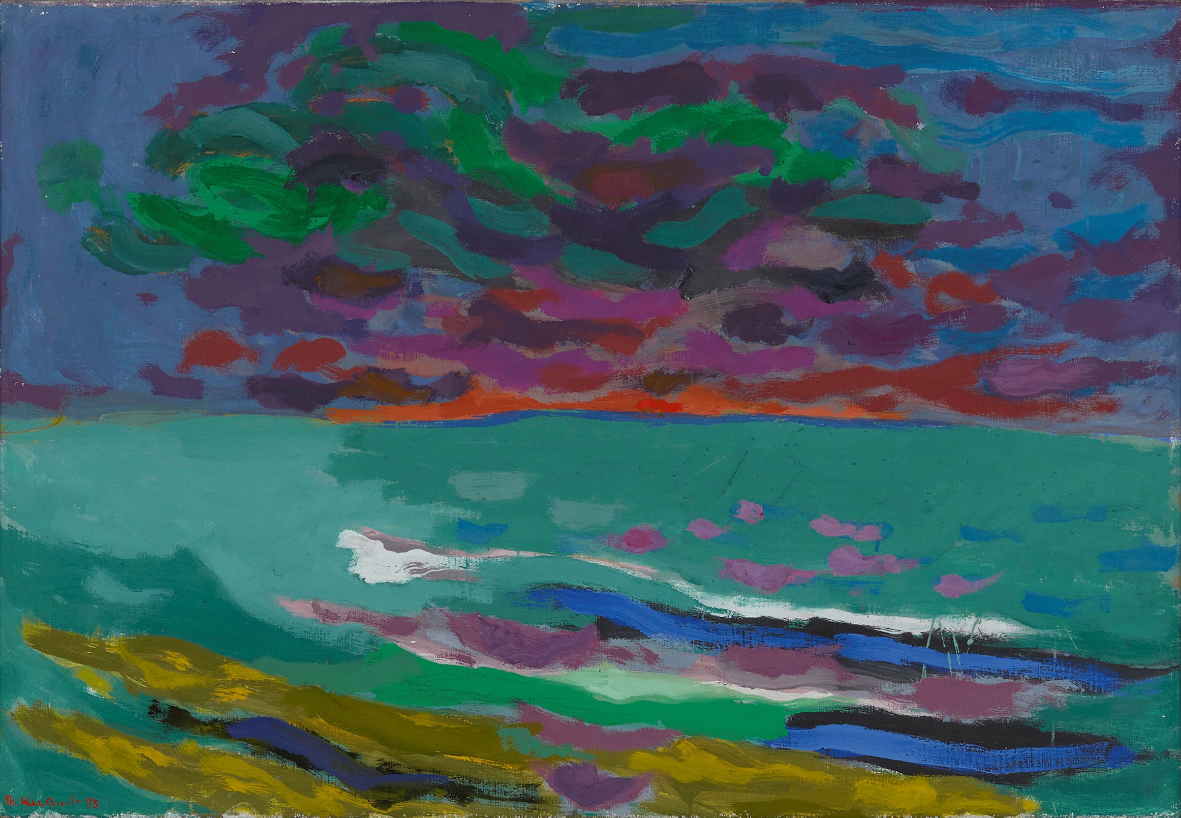 Thore Heramb | Les Adieux (1993) | MutualArt