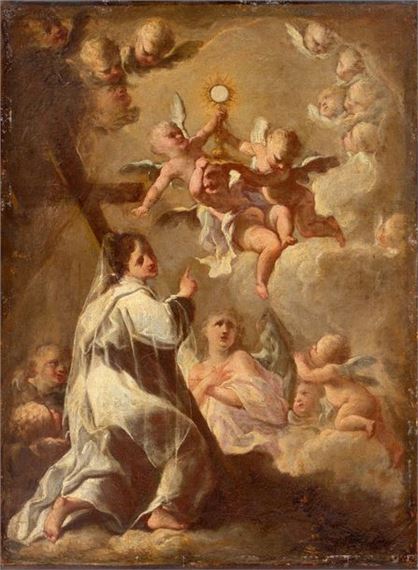 Philippe Sauvan Mystic Vision Of A Saint Mutualart