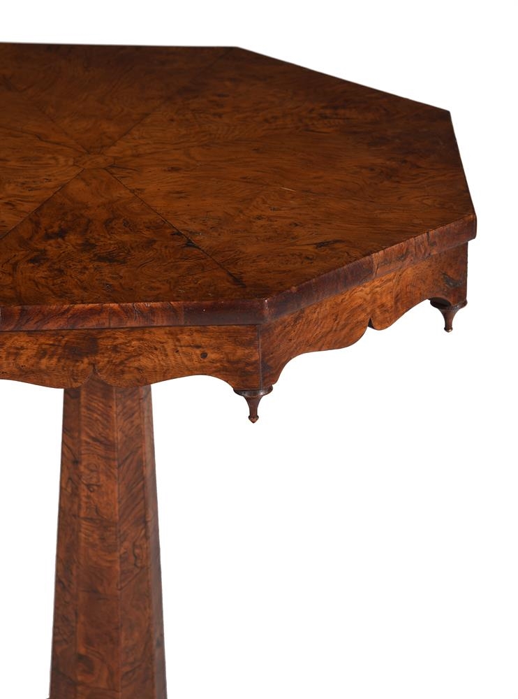 Richard Bridgens | A VICTORIAN POLLARD OAK CENTRE TABLE (Circa 1840 ...
