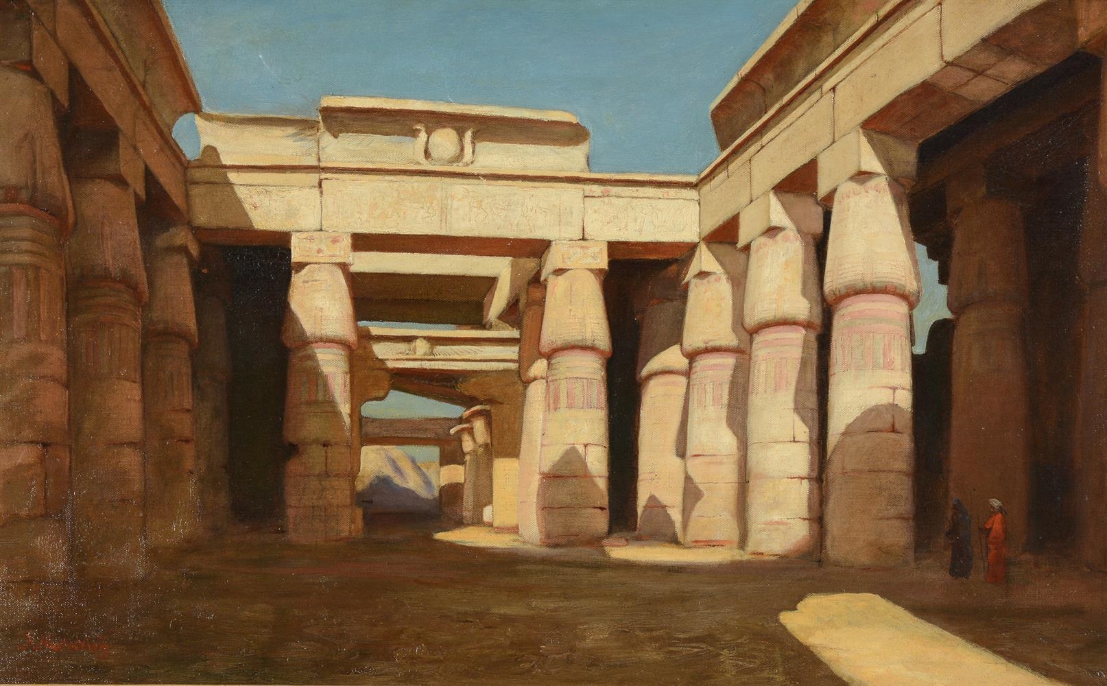 Alexander Moncrieff | THE TEMPLE OF KARNAK | MutualArt