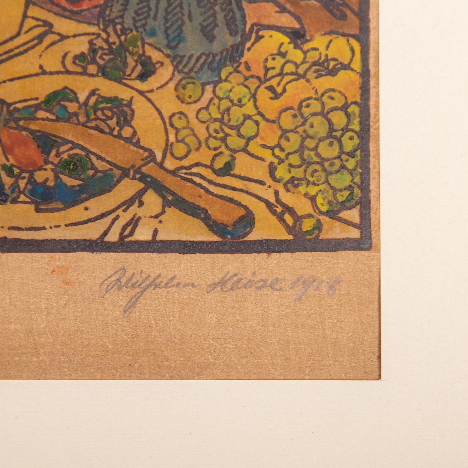Wilhelm Heise | 18. Blatt das Mahl (1918) | MutualArt