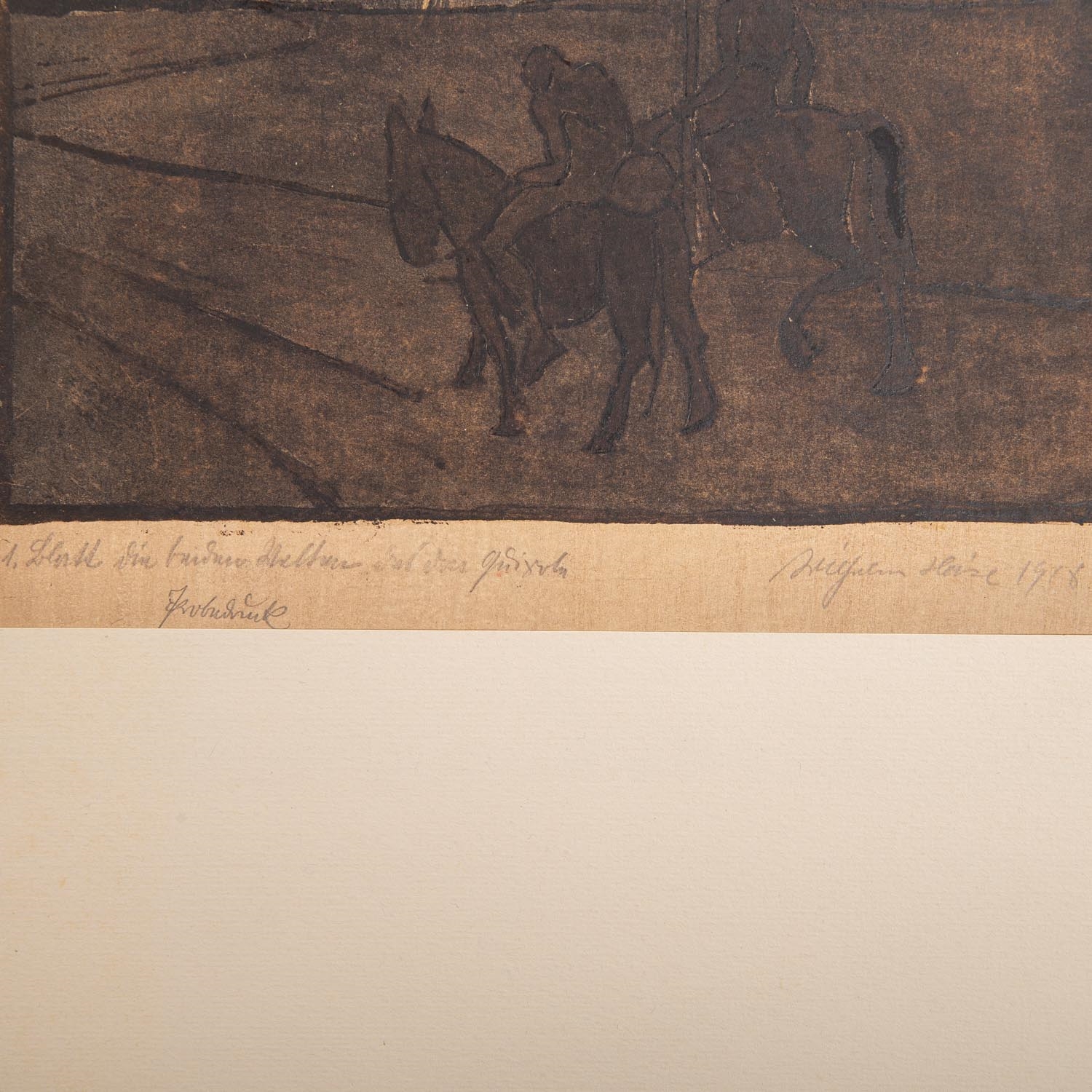 Wilhelm Heise | 18. Blatt das Mahl (1918) | MutualArt
