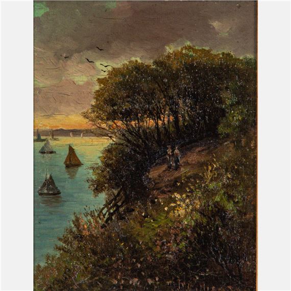 John Smith Williamson | Sundown West Cliff and Southend from the ...