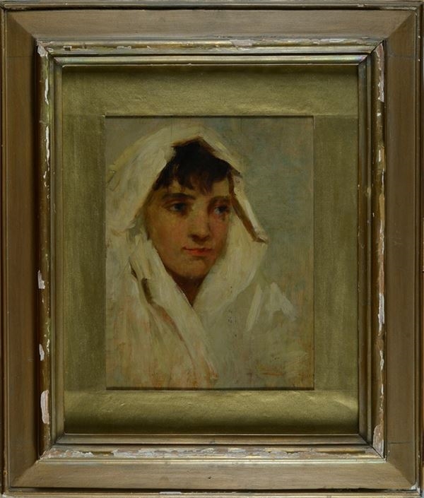 Ettore Cercone | Face of a girl | MutualArt