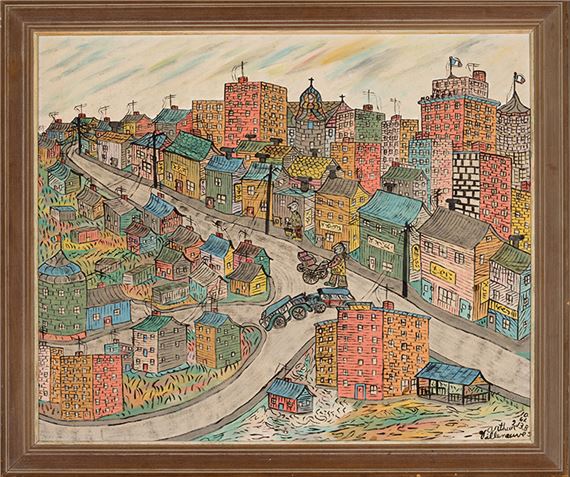 Arthur Villeneuve | Quartier chinois à Montréal | MutualArt