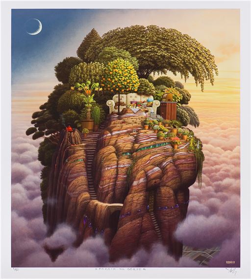 Jacek Yerka | POKOIK NA GÓRZE 1/50 | MutualArt