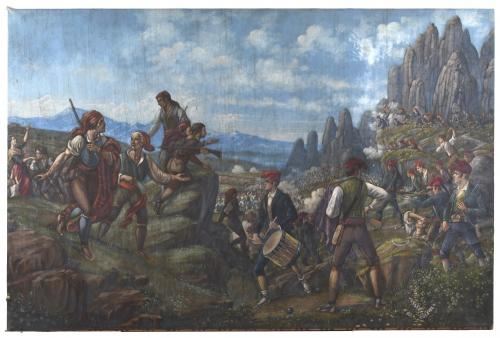 Catalan School, 20th Century | THE BATTLE OF EL BRUC (20th Century ...
