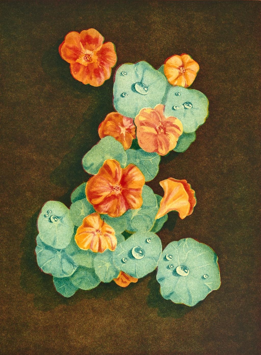 Peter Hickey | Nasturtiums (1991) | MutualArt