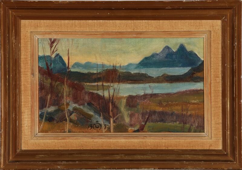 Ejnar August Nielsen | Landscape (1952) | MutualArt
