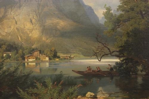 August Wilhelm Leu | THE WALENSEE (1860) | MutualArt
