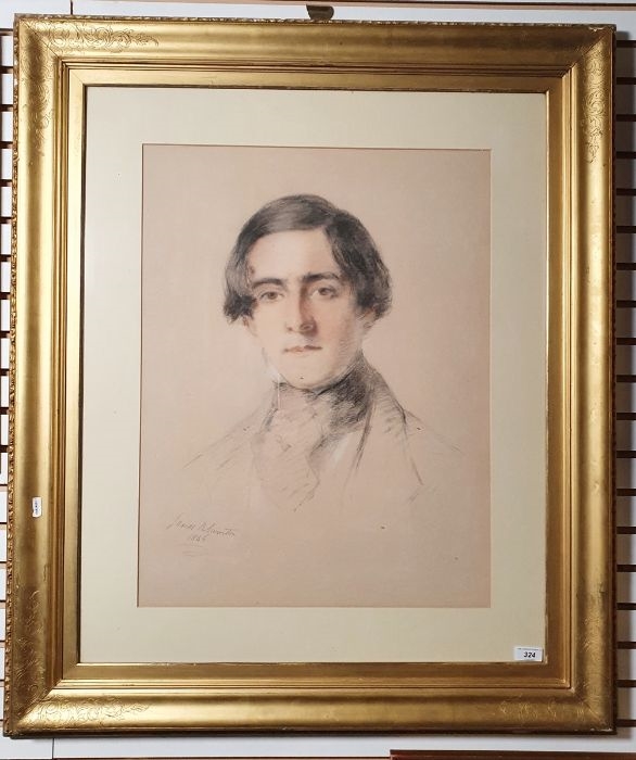 James Rannie Swinton | Head and shoulders portrait of a lady | MutualArt